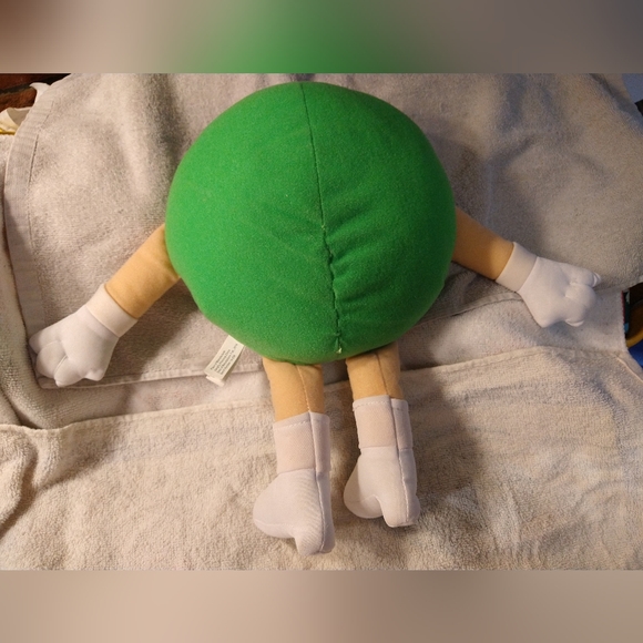 M&M'S | Toys | Mms Toy Factory Green Candy Lady White Boots Plush ...